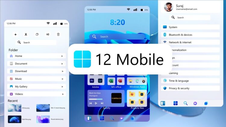 The New Windows 12 Mobile Could Change Phones Forever - Gadget Insiders