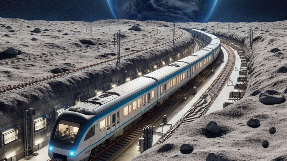 NASA Unveils Futuristic Mission with Moon Rail Tracks & Martian Transit ...