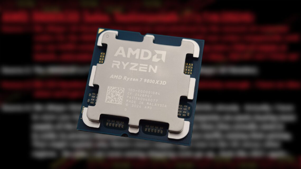 Why Everyone’s Scrambling to Buy AMD’s Ryzen 7 9800X3D: Record Sales ...